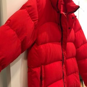 Aritzia | Jackets & Coats | Aritzia Catalina Red Down Jacket | Poshmark